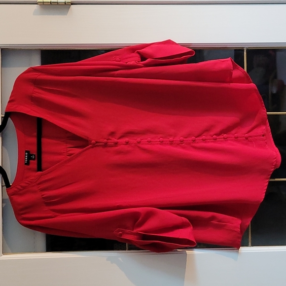 torrid | Tops | Red Button Blouse | Poshmark
